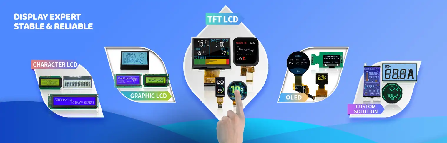 Custom LCD Display Manufacturer